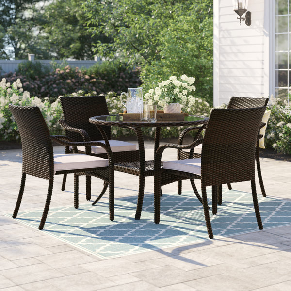 Elmdale 5 piece outdoor dining set store